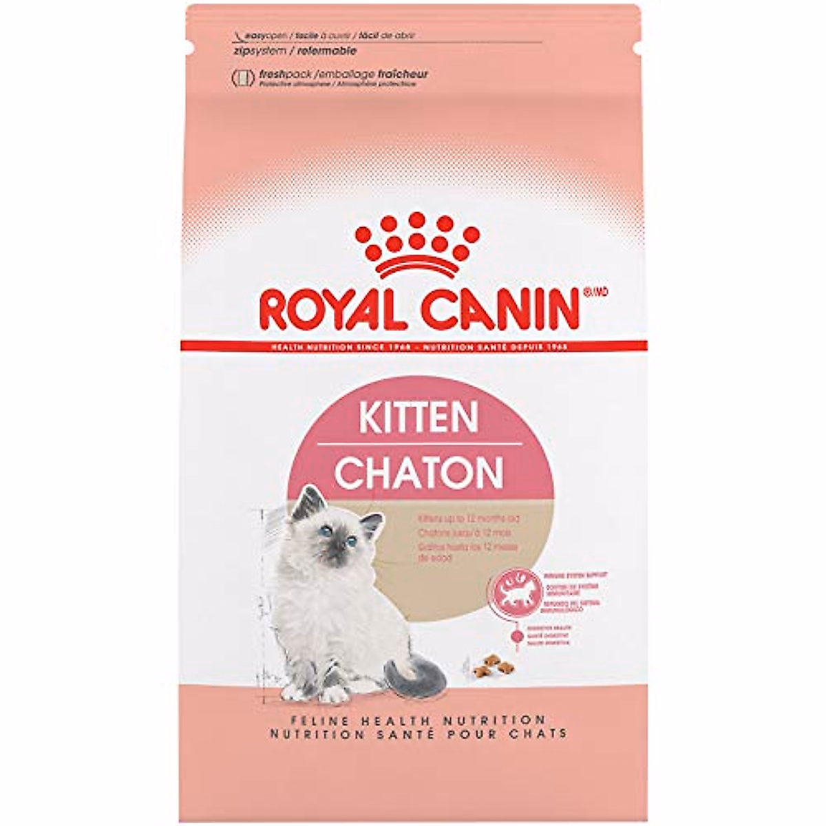Royal Canin Feline Health Nutrition Dry Food for Young Kittens, 7 lb bag(Packaging May Vary)