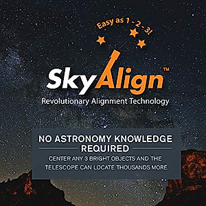 Celestron - NexStar 130SLT Computerized Telescope - Compact and Portable - Newtonian Reflector Optical Design - SkyAlign Technology - Computerized Hand Control - 130mm Aperture