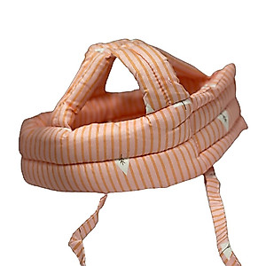 Blueice Baby Infant Toddler Children no Bumps Safety Helmet Head Cushion (Light Orange),blue-101