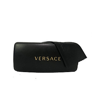 Versace VE2140 100287 40M Gold/Grey Pilot Shield Sunglasses For Men For Women + BUNDLE with Designer iWear Eyewear Kit…