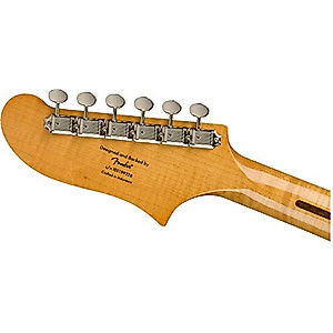 Squier Classic Vibe Starcaster Electric Guitar, with 2-Year Warranty, Natural, Maple Fingerboard
