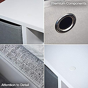 PetFusion Pet Step Window Perch Bookshelf w/ Storage Baskets |28” Tall Dog & Cat Perch, 8” Stair Height |Multi-Functional Modern Pet Furniture w/ Carpeted Step Pads & 1” Thick Premium Foam Perch Pad