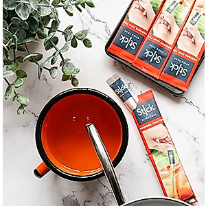 Stick Teas Rooibos Chai Tea Sticks Gluten-Free, Organic Instant Tea with No Artificial Colors & Flavors - 1 Pack