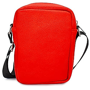Buckle Down Hanna Barbera Bag, Cross Body, with Tom and Jerry Pose, Red, Vegan Leather