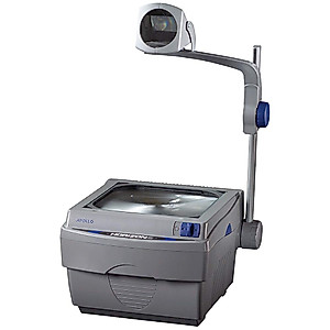Apollo Overhead Projector, Horizon 2, 2000 Lumen Output, 10" x 10", Closed Head (V16002M), Gray