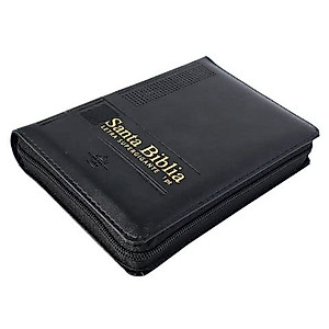 Santa Biblia RVR1960 Letra SuperGigante 9puntos, Tapa negra, canto dorado, índice, cierre, palabras de Jesús em Rojo (Spanish Edition)