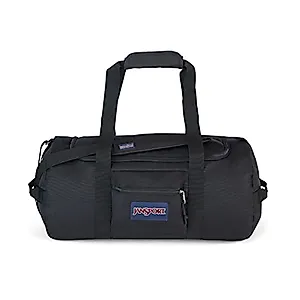 JanSport SuperBreak Away Duffel - Recycled Polyester Travel or Gym Bag, Durable Weekender with Front Utility Pocket & Side Grab Handles, 40L, Black