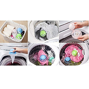 Toxz Washing Machine Hair Ball Depilator Suction Filter,Hair Ball Removal Tool,Suction Hair Remover,Polyeste and PP Material