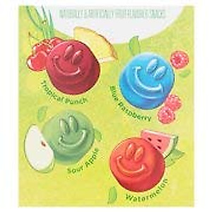 Great Value Tangy Fruit Smiles, 45 Oz, 50 Pouches (Pack of 2)