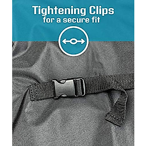 TUFFDURA Grill Cover for Big Green Egg, Kamado Joe and Char-Griller Akorn - Fade Resistant Waterproof Fabric