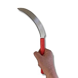 SaidiCo Sod Cutter & Remover Hand Held Sickle Tool (LARGE) SD23001S
