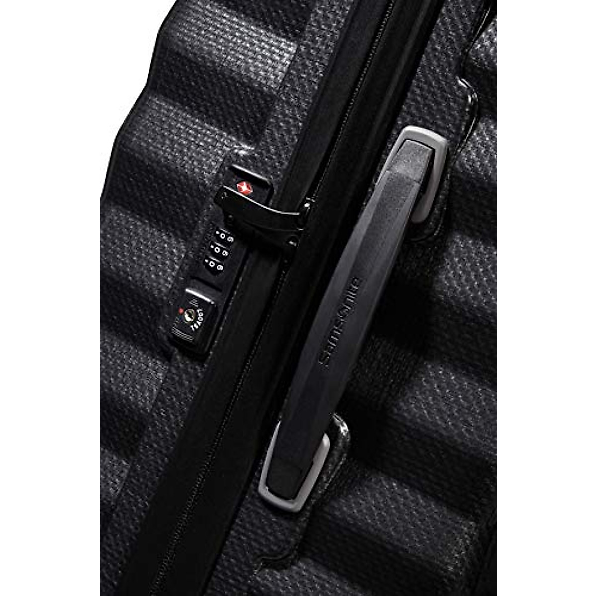 Samsonite Lite-Shock Hand Luggage, 55 Centimeter Cabin Spinner, 36 Liters, Black