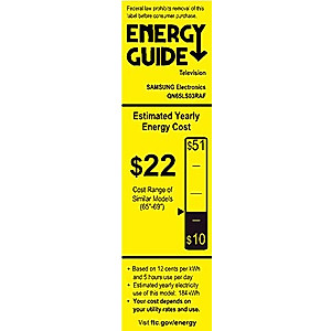 SAMSUNG 65" Class The Frame QLED Smart 4K UHD TV (2019) - Works with Alexa