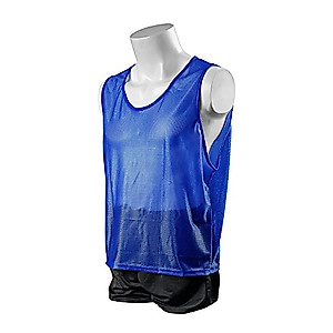 Kwik Goal Youth Deluxe Scrimmage Vest, Royal