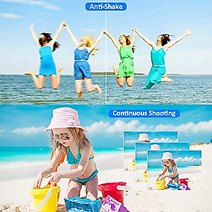 Digital Camera 30 Mega Pixels Student Camera Mini Camera 2.7 Inch HD 1080P Camera with 8X Digital Zoom Compact Camera