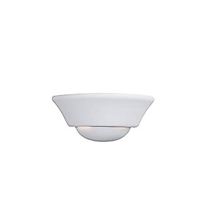 Designers Fountain 6031-WH Wall Sconce, 6 in , White