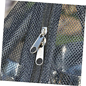 HOMSFOU Outdoor Storage Net 3 Layer Drying Net Laundry Drying Rack Collapsible Dry Net Drying Rack for Clothes Outdoor Accessories Mesh Bras Household Drying Rack Foldable Dryer Rack