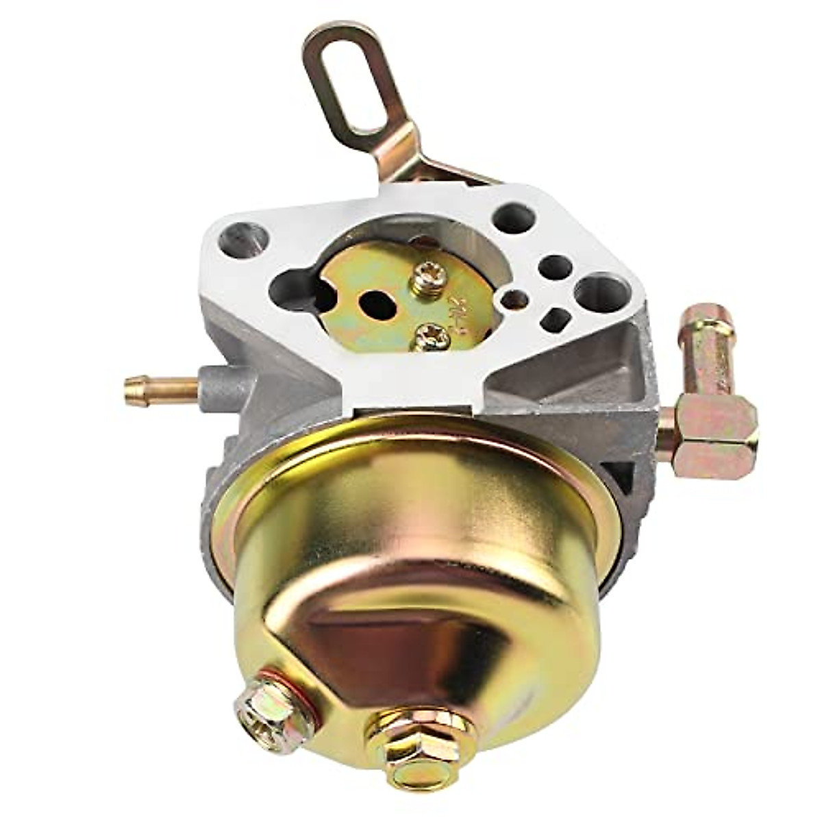 partszen 951-14024 Carburetor with 754-0419 Belt for MTD Cub Cadet Troy Bilt 751-11193 951-11193 951-14024A Carb New with Primer Bulb with Fuel Line Filter with Shut off Valve