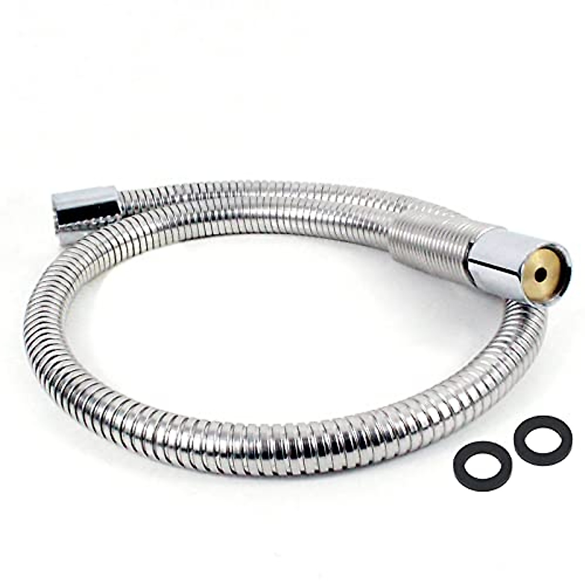 AGAHPAY Pre Rinse Hose Commercial Sink Sprayer Hose Commercial Faucet Parts Replacement Kit 38" Flexible Hose for Commercial Faucet Sprayer, Stainless Steel Sprayer Hose for Commercial Faucet