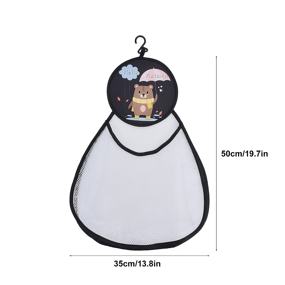 Bath Toy Organizer, Bath Toy Bag Hanging Bath Toy Storage with Quick Drying Mesh for Kids Toddlers Bathroom Toy