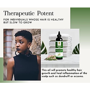 Therapeutic Potent Jamaican Black Castor Oil Scalp Treatment (SLOW GROWING HAIR)