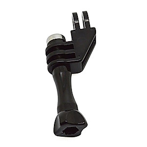 Williamcr 90 Degree Direction Adapter Elbow Mount with Thumb Screw for GoPro 11/10/9/8/7/6/5 Black,Session 5/4 Action Cameras