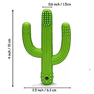 XGYLVFEI Baby Teething Toys Toothbrush | Self-Soothing Pain Relief Soft Silicone Teether Training Toothbrush for Babies, Toddlers, Infants, Boy and Girl | Natural Organic BPA Free | 6+ Months