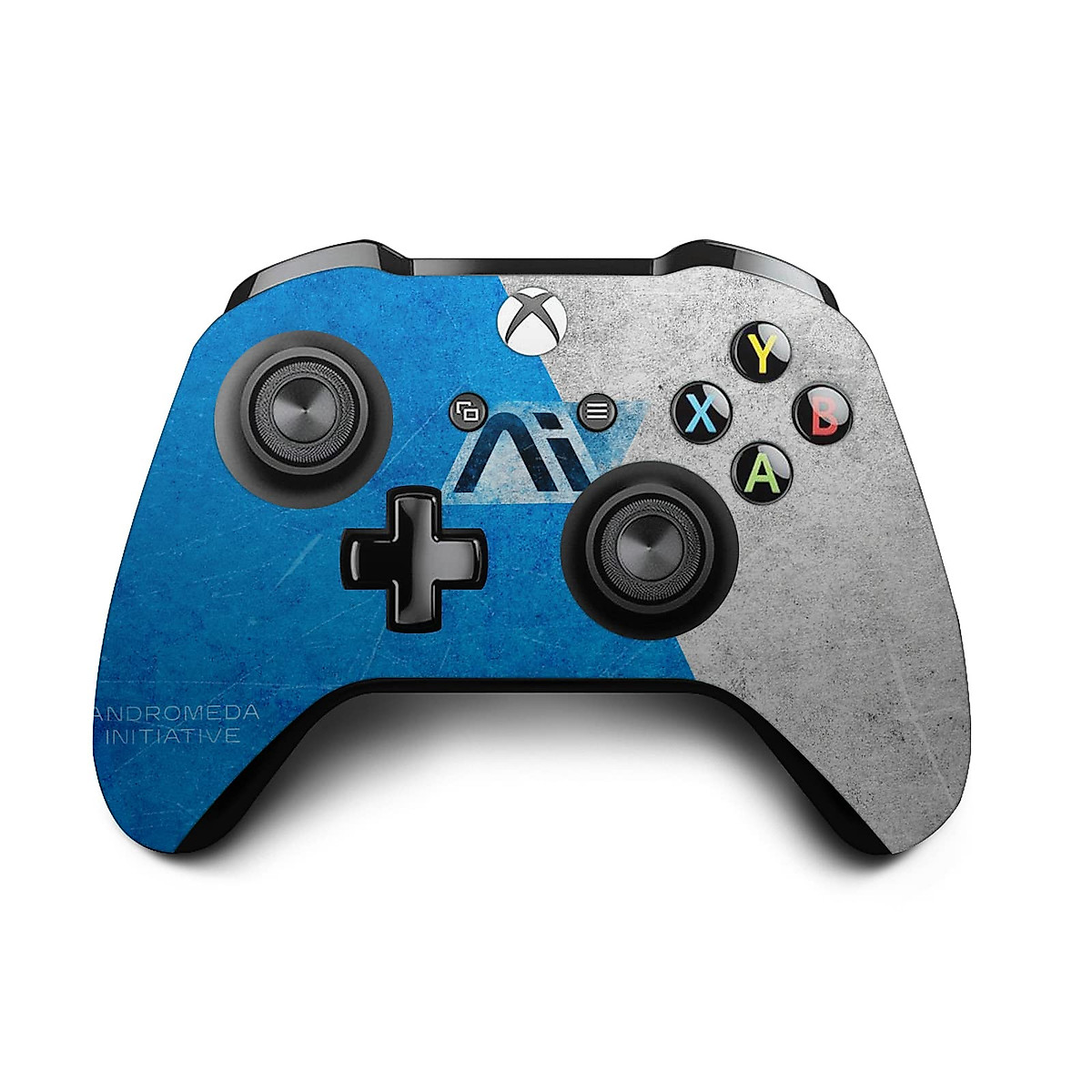 Head Case Designs Officially Licensed EA Bioware Mass Effect Initiative Distressed Andromeda Graphics Vinyl Sticker Gaming Skin Decal Cover Compatible With Xbox One S Console and Controller Bundle