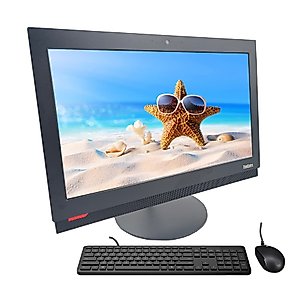 Lenovo ThinkCentre M810z All in One Desktop Computer PC, Intel Core i3-6100 3.70 GHz Processor, 8GB Ram, 256GB SSD, WiFi & Bluetooth, Keyboard Mouse, Win 10 Professional (Renewed)