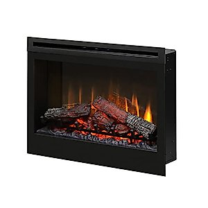 DIMPLEX DF3033ST 33" Electric Fireplace Insert, Model, 120V, 780W, 8.3 Amps, Black