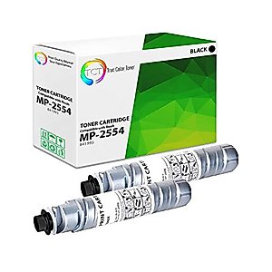 TCT Premium Compatible MP-2554 841993 Black Toner Cartridge Replacement for Ricoh Aficio MP 3554 2554 2555 3054 3055 3554 Printers (24,000 Pages)- 2 Pack