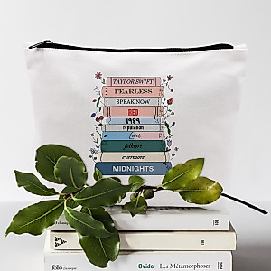 Version Makeup Bag Travel Toiletry Bag for Women Music Lover Gift TS Fans Song Lyrics Gift Singer Merchandise for Fans Friends Daughter Girls Sister, Friendship Birthday Christmas Gift Ideas-5