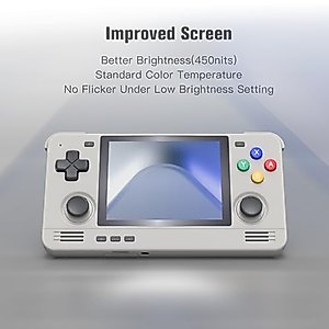 Retroid Pocket 2S Retro Game Handheld - Android Console with Multiple Emulators, 3.5 Inch Display, 4000mAh Battery, Classic 16Bit Games (4+128GB)
