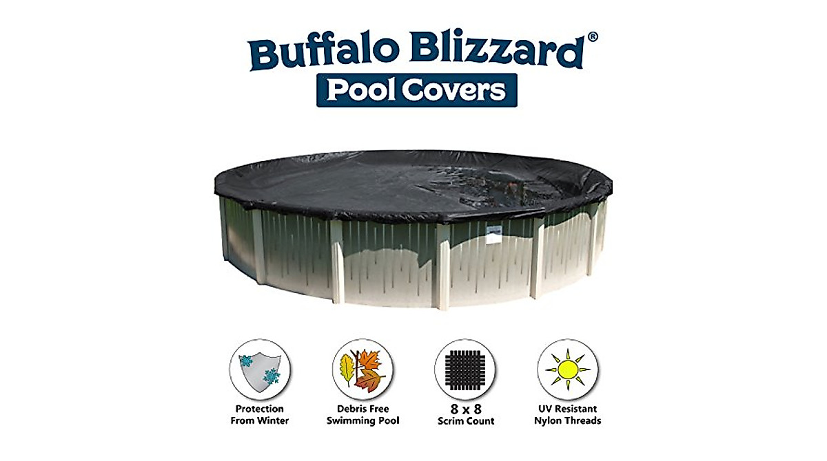 Buffalo Blizzard Deluxe Winter Pool Cover for 33-Foot Pools
