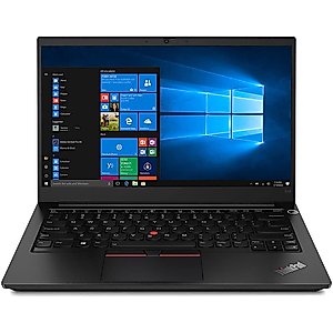 2021 Lenovo ThinkPad E14 Gen 2, 14.0" FHD, 11th Gen i7-1165G7, 16 GB DDR4, 512 GB, WiFi 6, USB 4/Thunderbolt 4, Win 10 Pro - Black