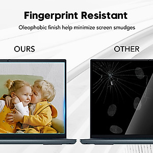 12.5 inch Laptop Screen Protector, Tempered Glass Protector for HP/Dell/Sony/Samsung/Lenovo/Acer/MSI/LG/Razer Blade Aspect Ratio 16:9 12.5" Laptop, 9H Hardness, Fingerprint Resistant, Bubble Free