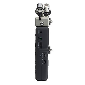 Zoom H5 4-Track Portable Recorder for Audio for Video, Music, and Podcasting, Stereo Microphones, 2 XLR/TRS Inputs, USB Audio Interface, Battery Powered