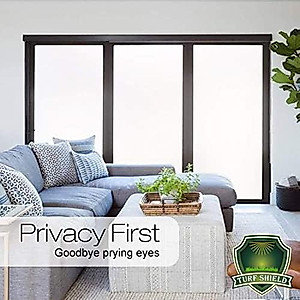 Turf Shield - Vinyl Black Screen, Clear Screen, Opaque Matte Screen Window Film for Artificial Turf, Grass, Patio Furniture, and Vehicle Protection!(54" X 60", Matte Vinyl)