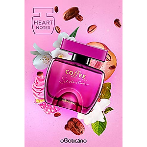 Coffee Woman Seduction Eau de Toilette by O Boticario | Long Lasting Perfumes for Women | Sweet Floral Fragrance For Women (3.4 fl oz)