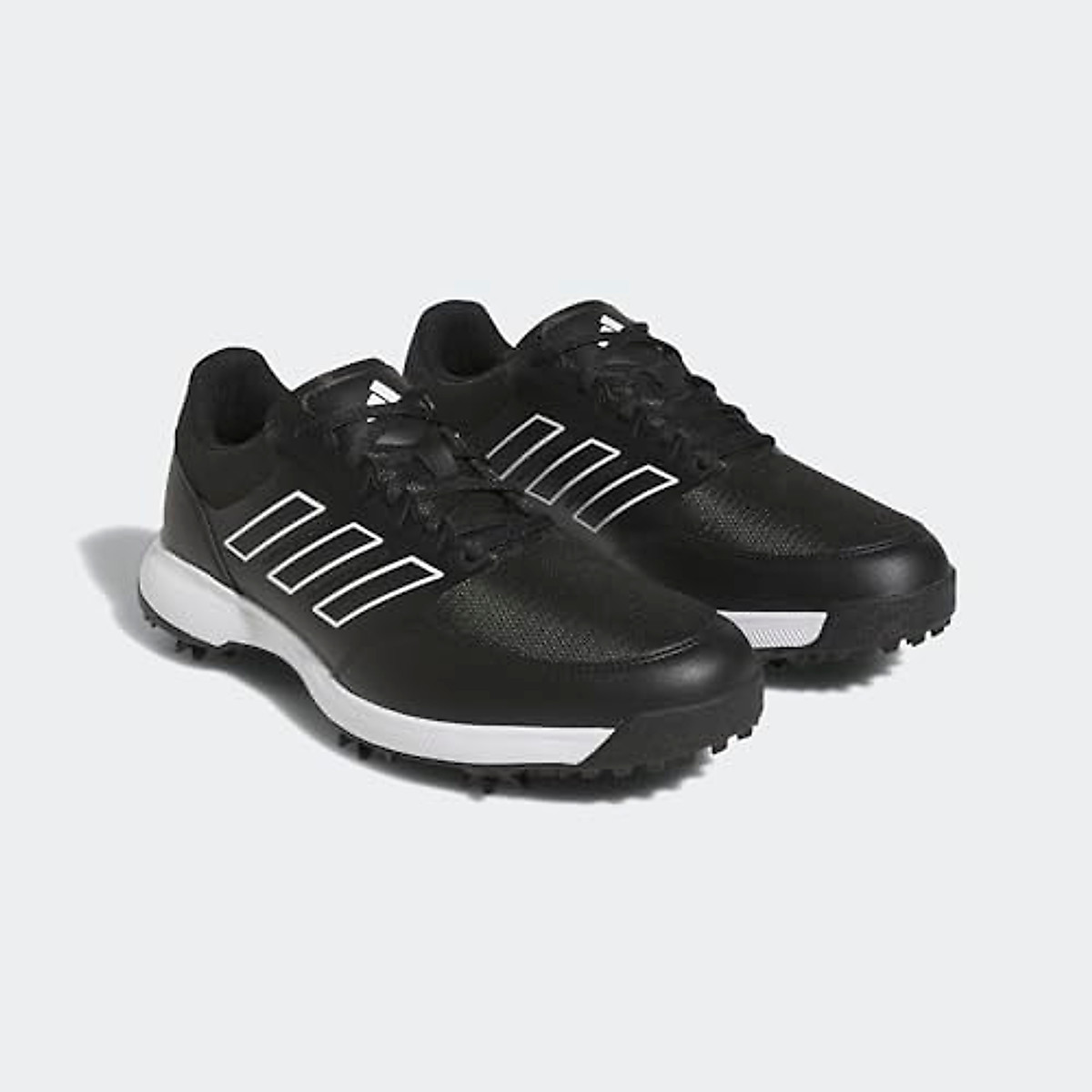 adidas Men's Tech Response 3.0 Golf Shoes, Core Black/Footwear White, 10.5 Wide