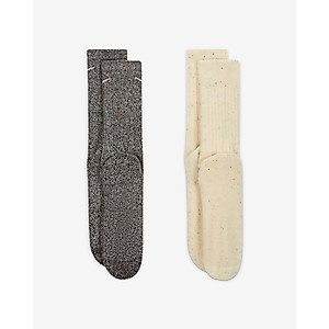 Nike Men`s Everyday Plus Cushioned Training Crew Socks 2 Pairs (Multi(DM7086-902)/C, Large)