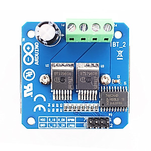 SEEU. AGAIN 2 Pack BTS7960B 43A Double DC Stepper Motor Driver Module H-Bridge PWM Smart Car Compatible with Pi