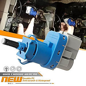 HERCOO Brake Stop Light Switch 4Pins Compatible with Ford F-150 F-250 F-350 Super Duty Focus Fusion Expedition