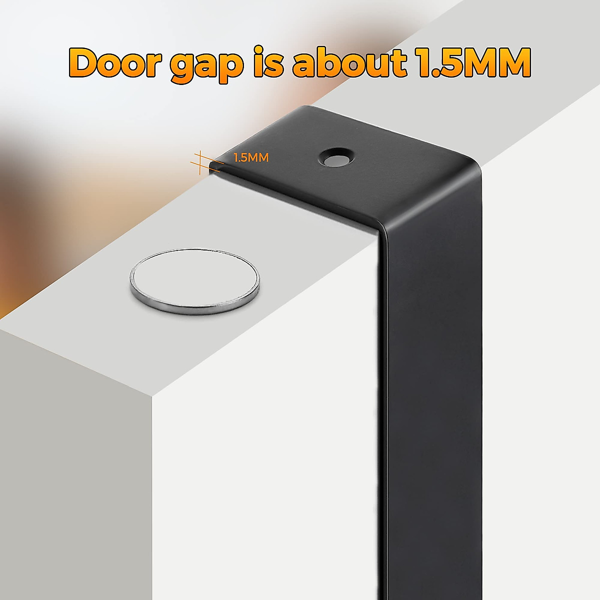 Ravinte Over The Door Hooks, 1 Pack Over The Door Hanger with 5 Coat Hooks for Hanging Clothes, Over The Door Towel Racks for Bathroom Heavy Duty, Black