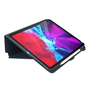 Speck Products BalanceFolio iPad Pro 12.9-Inch Case (2018/2020), Stormy Grey/Charcoal Grey (134860-5999)