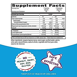 Nature's Way Kids Cool, Calm & Collected, Ages 8+, Grape Flavored, 40 Vegetarian Gummies