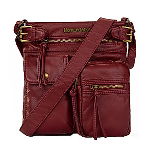 Montana West Crossbody Bags for Women Shoulder Purse and handbags Medium Multi Pocket Travel Bag,MWC-046BDY