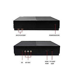 Dosnura 2 Player Retro Handheld Game Console, HD Video Handled Game Console Preloaded 843 Classic Games 4K HDMI TV Output with 2PCS Joystick for a Great Gifi for Game Player