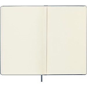 Moleskine Smart Notebook, Large, Ruled, Sapphire Blue, Hard Cover (5 x 8.25)