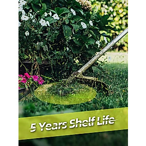 YWTESCH Trimmer String for Ryobi One Plus+ AC80RL3,11 FT/0.080-Inch，Spool Replacement Compatible with Ryobi 18v, 24v, and 40v Cordless Trimmers (12 Pack Trimmer Line & 3 Pack Trimmer Cap)